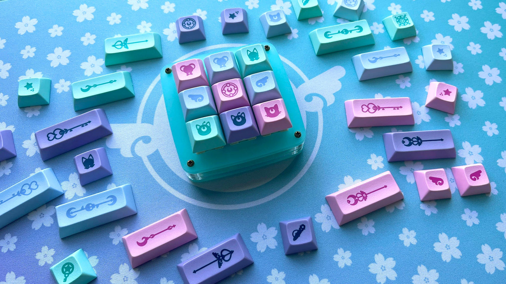DSA Magic Girl Novelties Keycaps by Mintlodica® Bring joy to your ...