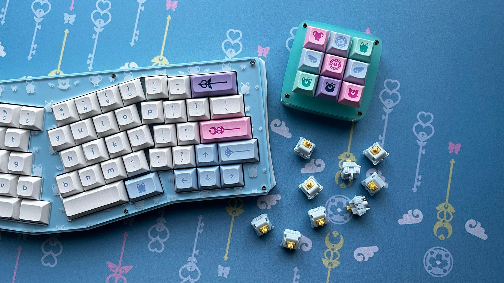 DSA Magic Girl Novelties Keycaps by Mintlodica® Bring joy to your ...