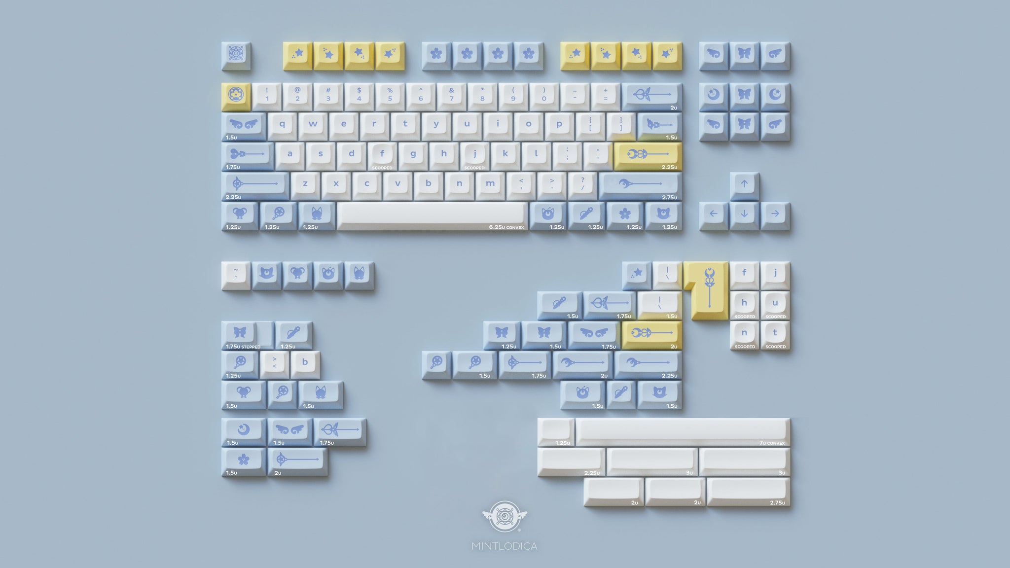 DSA Millennium Magic Girl Keycaps by Mintlodica® Bring joy to your ...