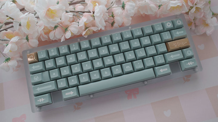 DSA Witch Girl Keycaps by Mintlodica® Bring joy to your workspace!