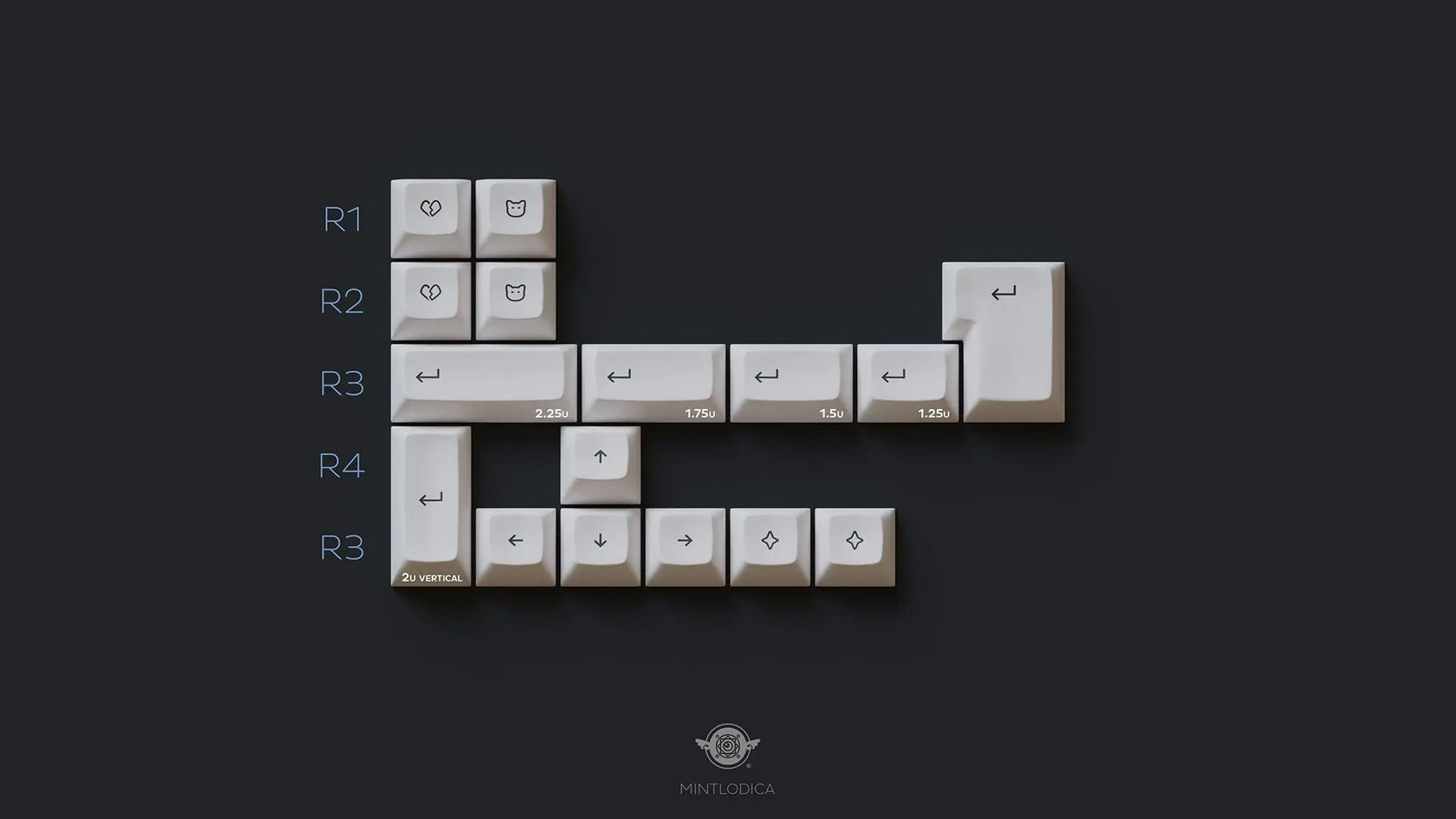 DSS Sad Girl Keycaps by Mintlodica® Bring joy to your workspace!