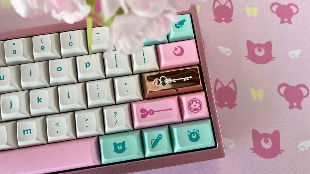 DSA Magic Girl Keycaps by Mintlodica® Bring joy to your workspace!
