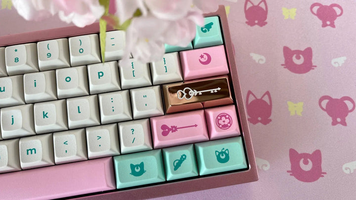 DSA Magic Girl Keycaps by Mintlodica® Bring joy to your workspace!