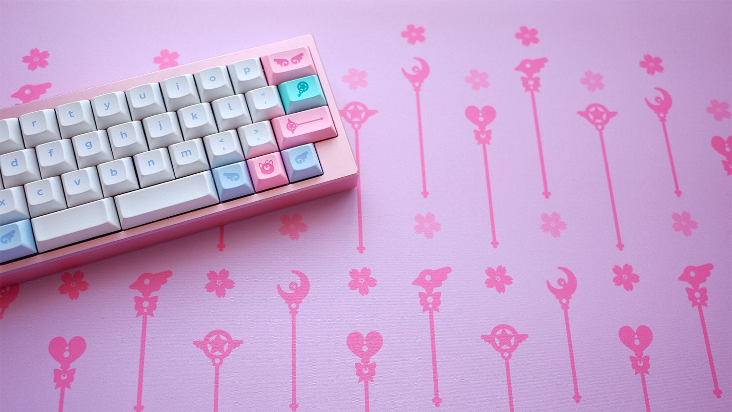 Magic Girl 'Pink Wands' Deskmats by Mintlodica® Bring joy to your ...