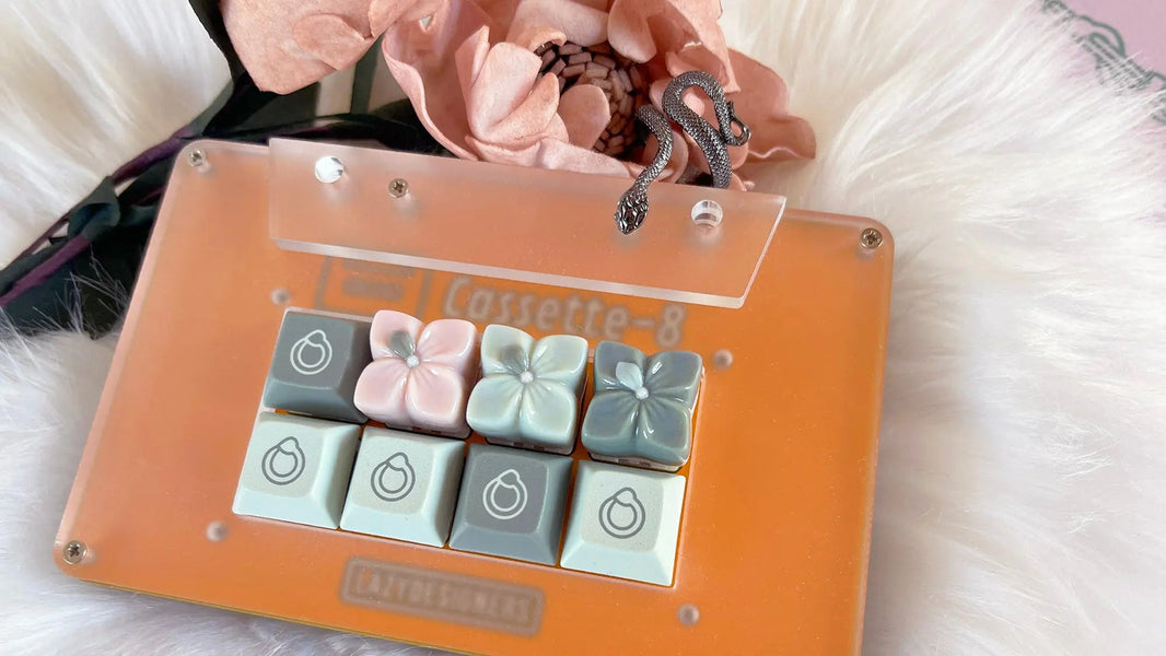DSA Witch Girl Keycaps by Mintlodica® Bring joy to your workspace!
