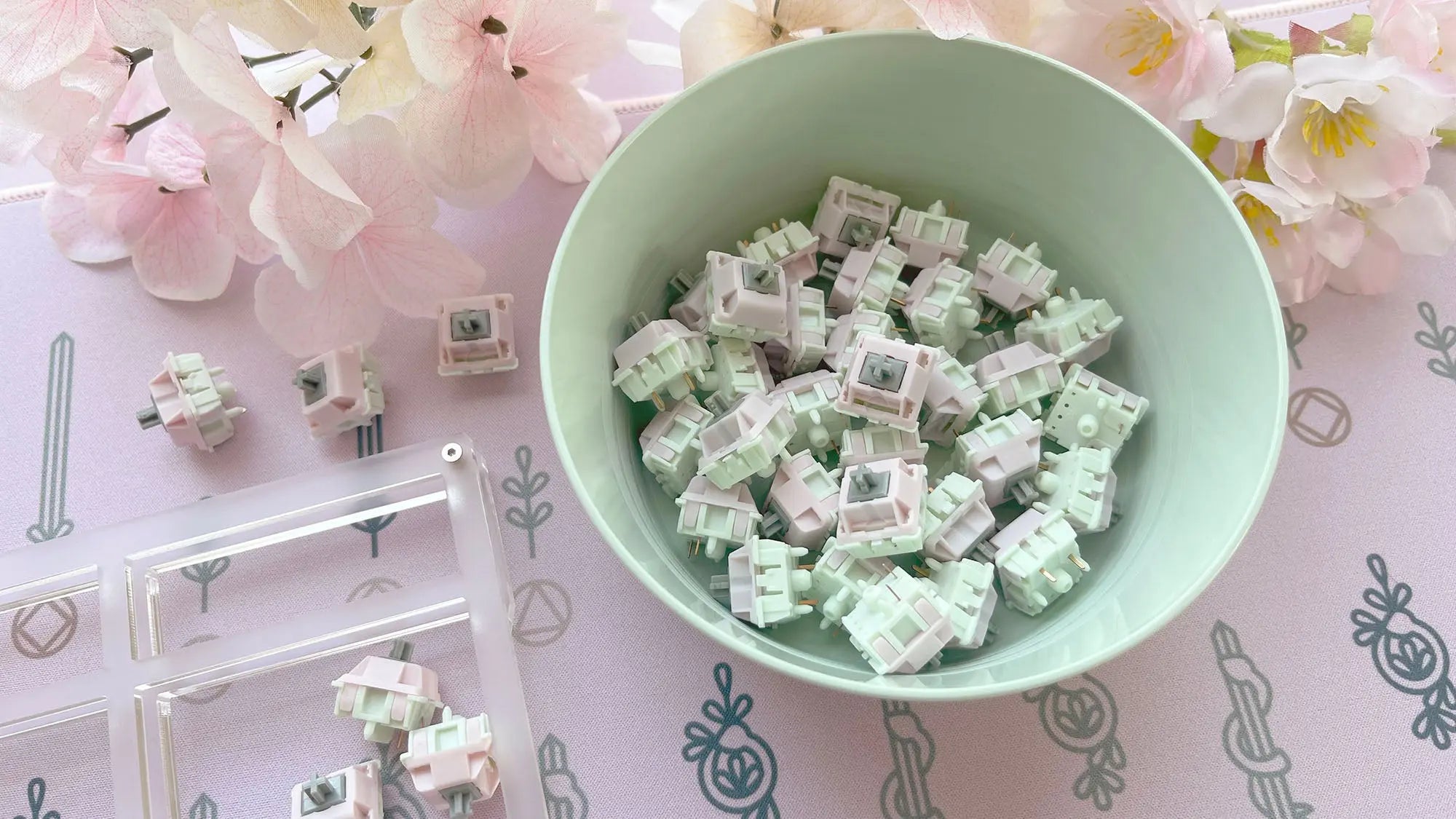 Witch Girl Tactile Switches by Mintlodica® Bring joy to your workspace!